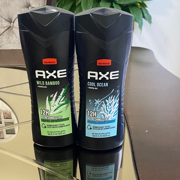 Axe | Other | Axe Wild Bamboo And Cool Ocean Body Wash Duo Black And ...